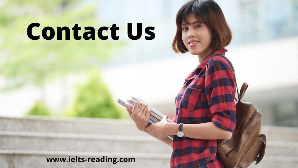 Contact us for any Query or Suggestion - IELTS Reading