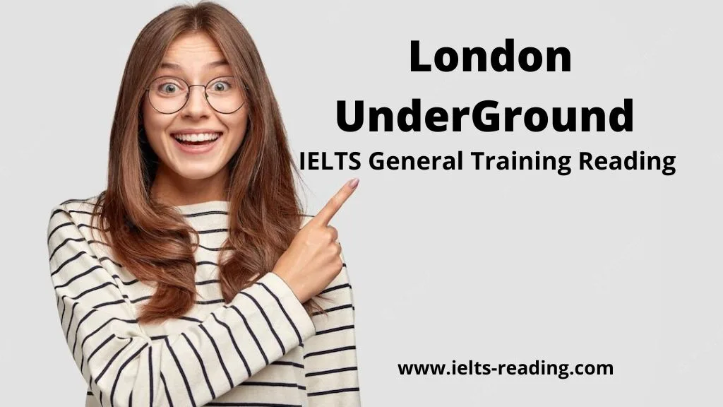 London UnderGround General Reading Answers - ieltsxpress